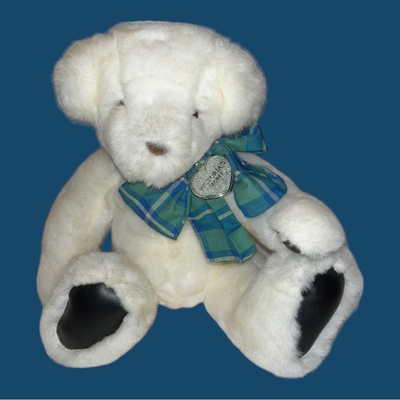 Gund | Toys | Vtg 992 Gund Plush Victorias Secret White Teddy Bear 15 ...